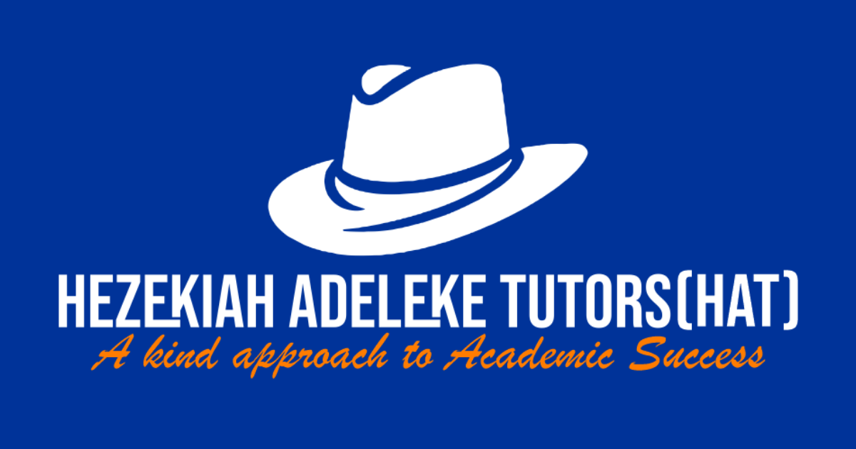 Hezekiah Adeleke Tutors - The Spirit Of Excellence In Examinations